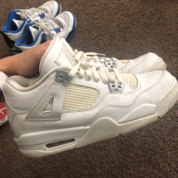 Jordan | Shoes | Retro Jordan 4s 25th Silver Anniversary | Poshmark